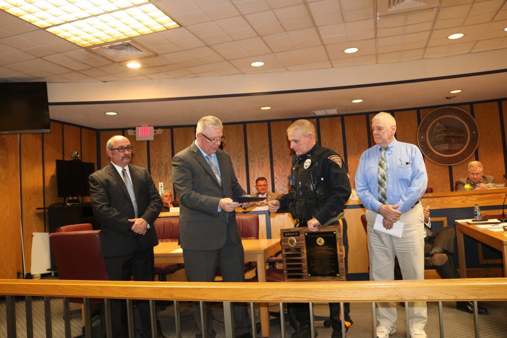 Police, Council Give K-9 Emotional Tribute | Somers Point